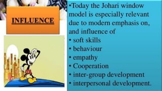 Johari window Communication Education and Technology | PPTX