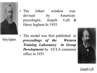 Johari window, HUMAN RELATION | PPTX