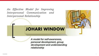 JOHARI WINDOW.pdf | Family and Relationships