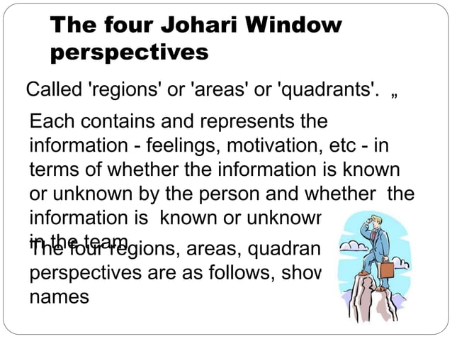 Johari Window Training Presentation .ppt
