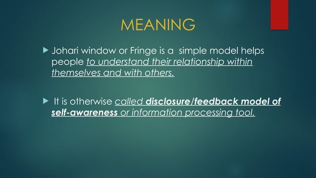 Johari window organisational behaviour -.pptx