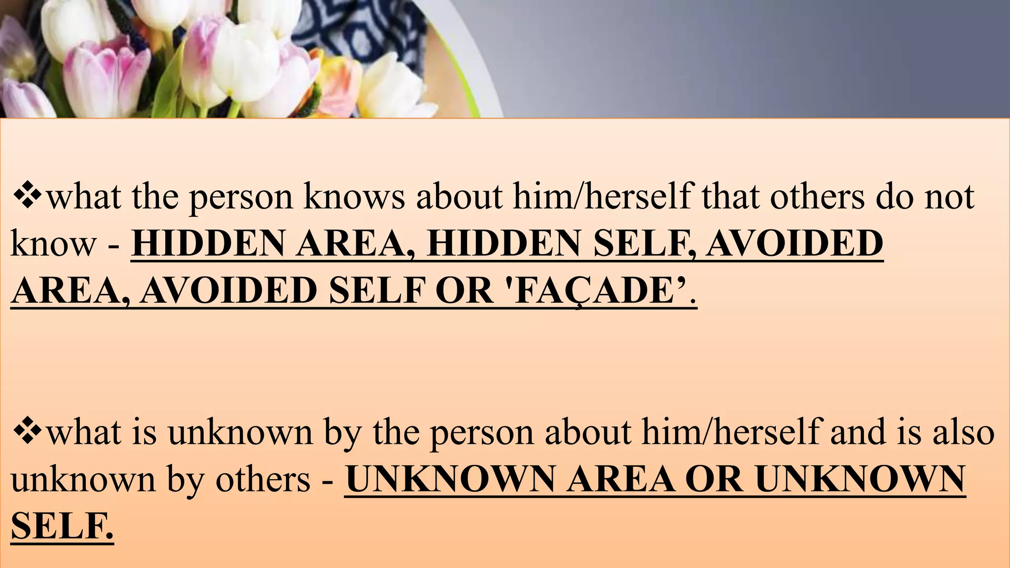 Johari window ppt new | PPTX