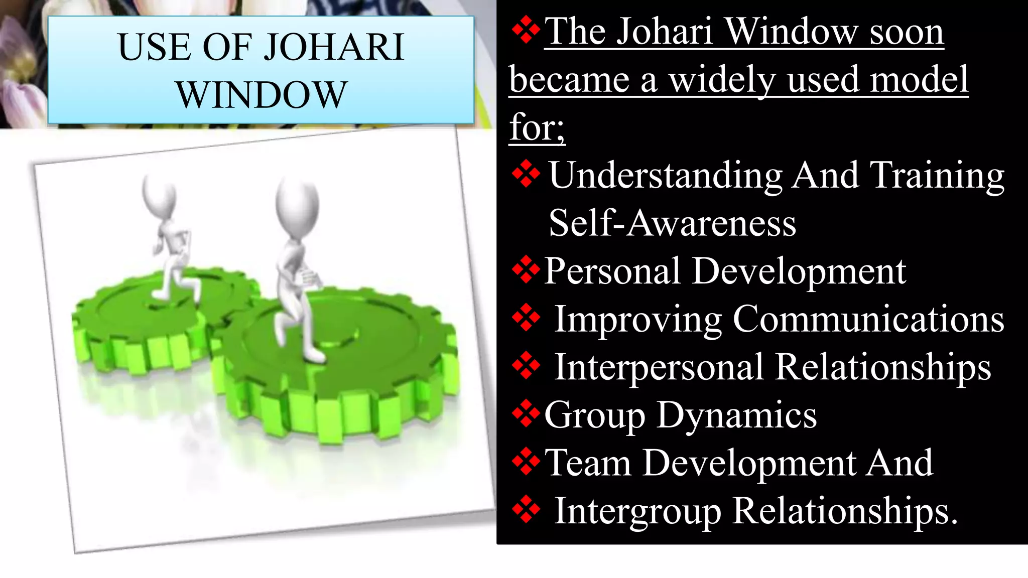 Johari window ppt new | PPTX