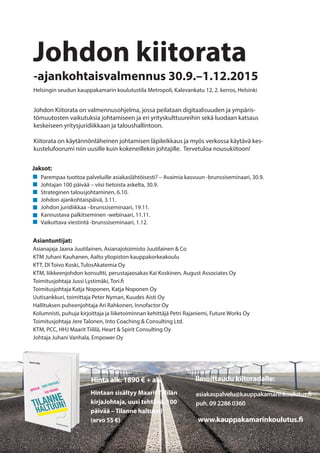 Johdon kiitorata | PDF