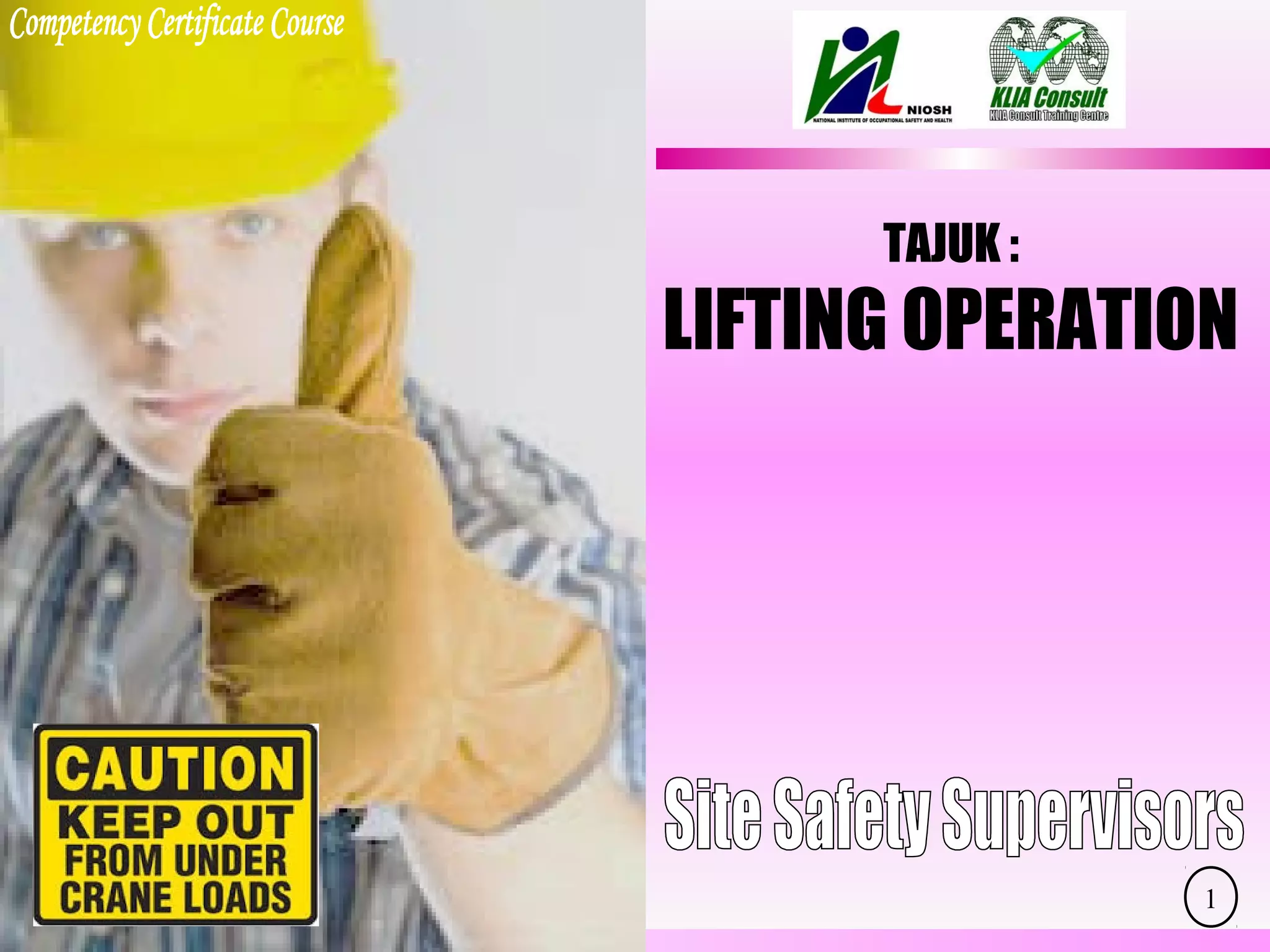 lifting operation | PPT