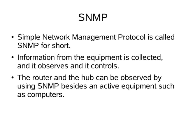 How Network Management Systems Work | PPT