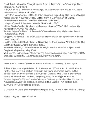 John andre-case-officer | PDF | Politics