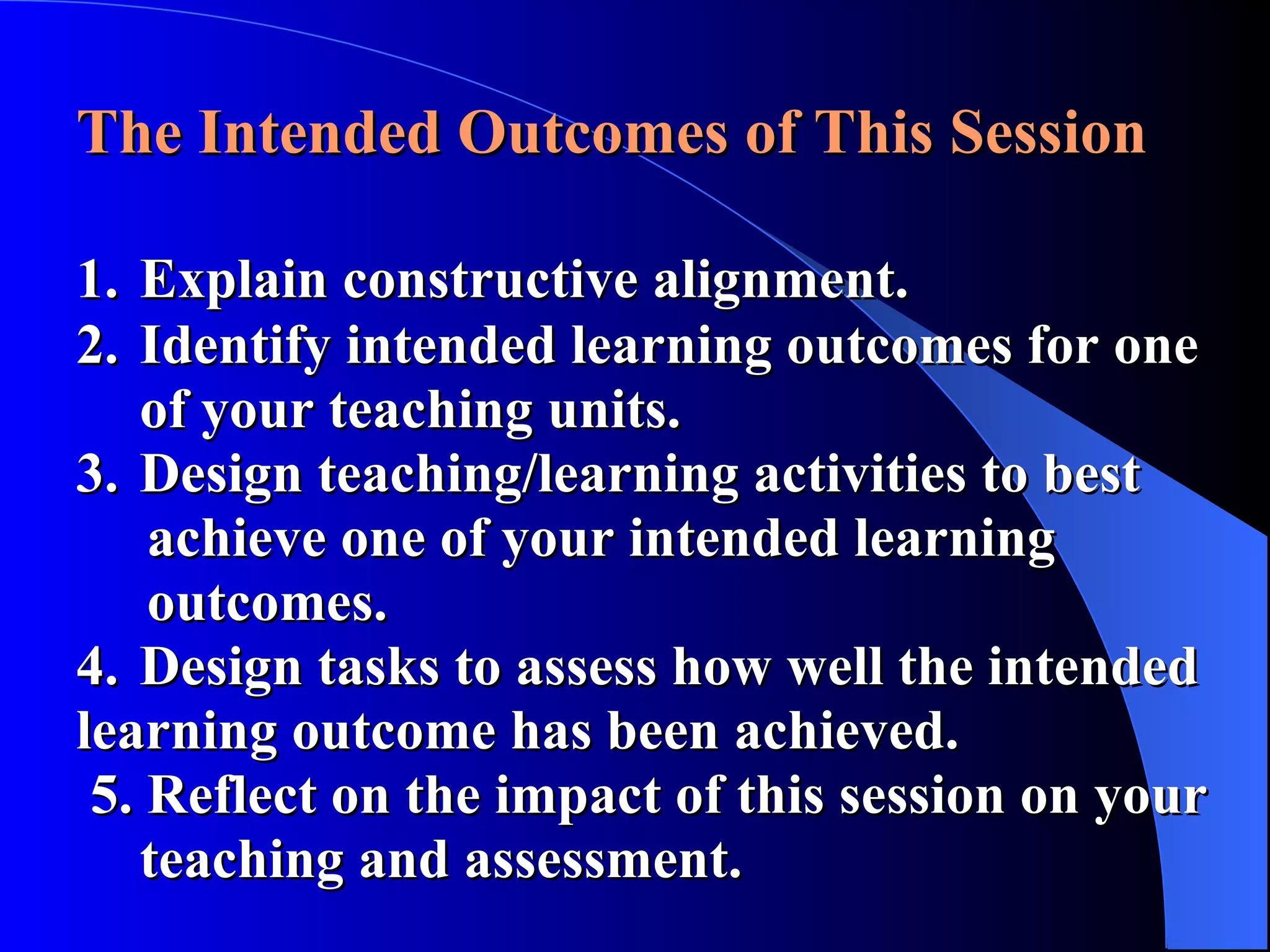 John Biggs And Catherine Tang 2008 | PPT