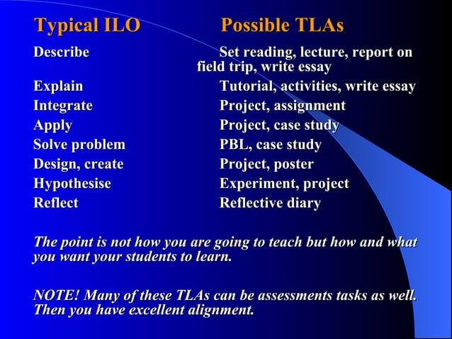 John Biggs And Catherine Tang 2008 | PPT | Educational Assessment ...