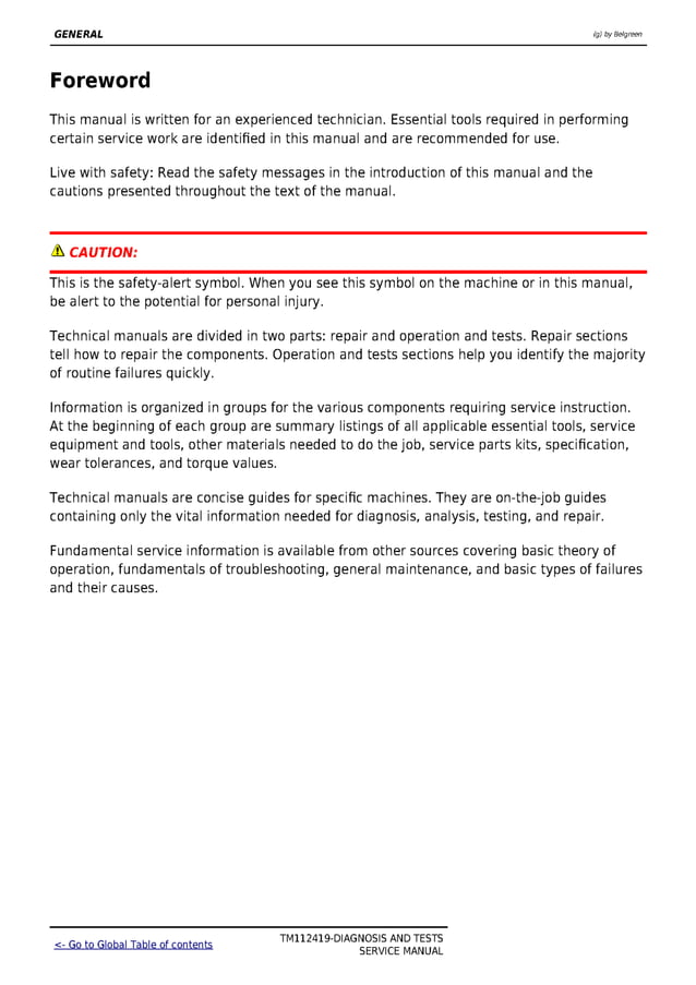 John Deere 5083E Manual | PDF