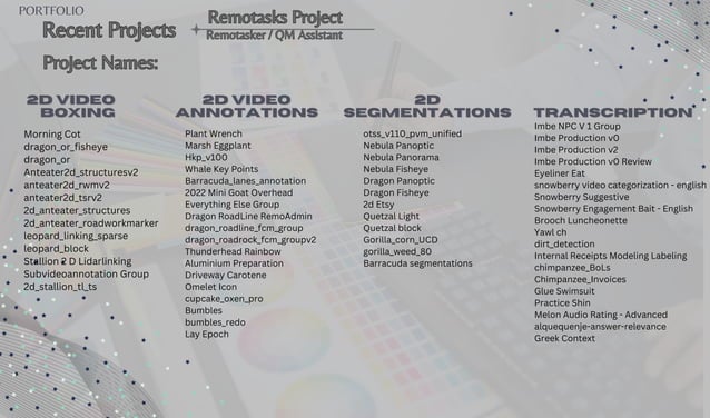 John Jethro Portfolio Virtual Assistant. | PDF