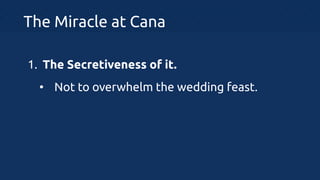 Gospel of John - #4 - Miracle at Cana | PDF