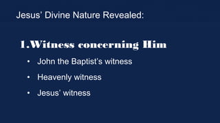 Gospel of John - #11 - Taking God at His Word | PDF