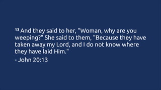 Gospel of John - #29 - Death / Burial / Resurrection | PDF