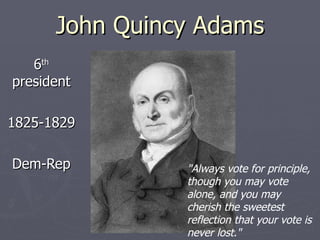 John Quincy Adams | PPT