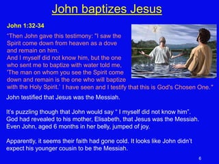 John-the-Baptist failed Jesus | PDF