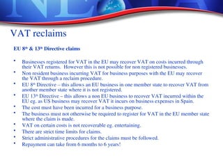 John - VAT In europe ppt ppt and accounting services | PPT