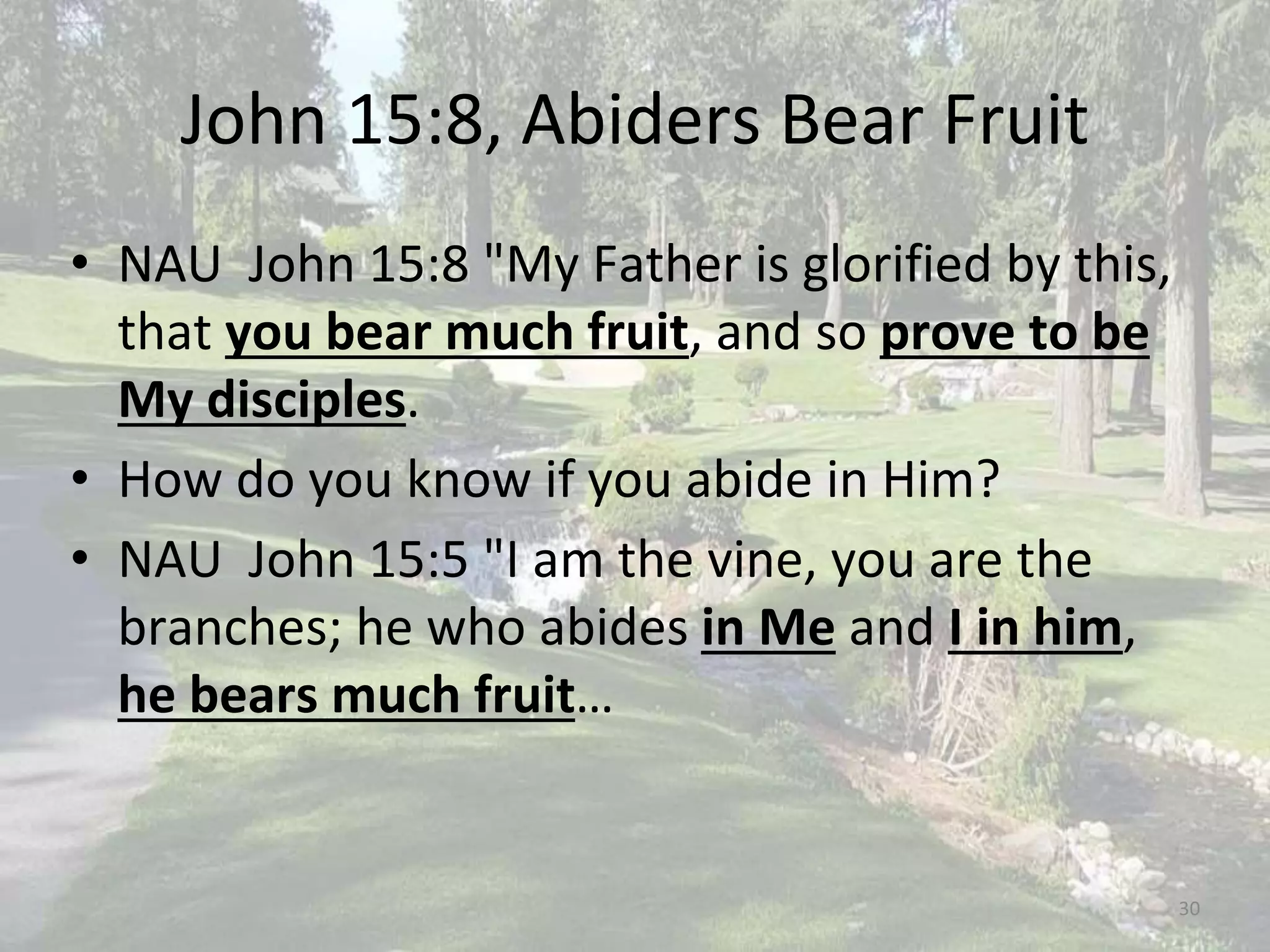 John 15:1-8, Difficult passage, Israel vine, Jesus True Vine; Unbelievers get burned, lifted up ...