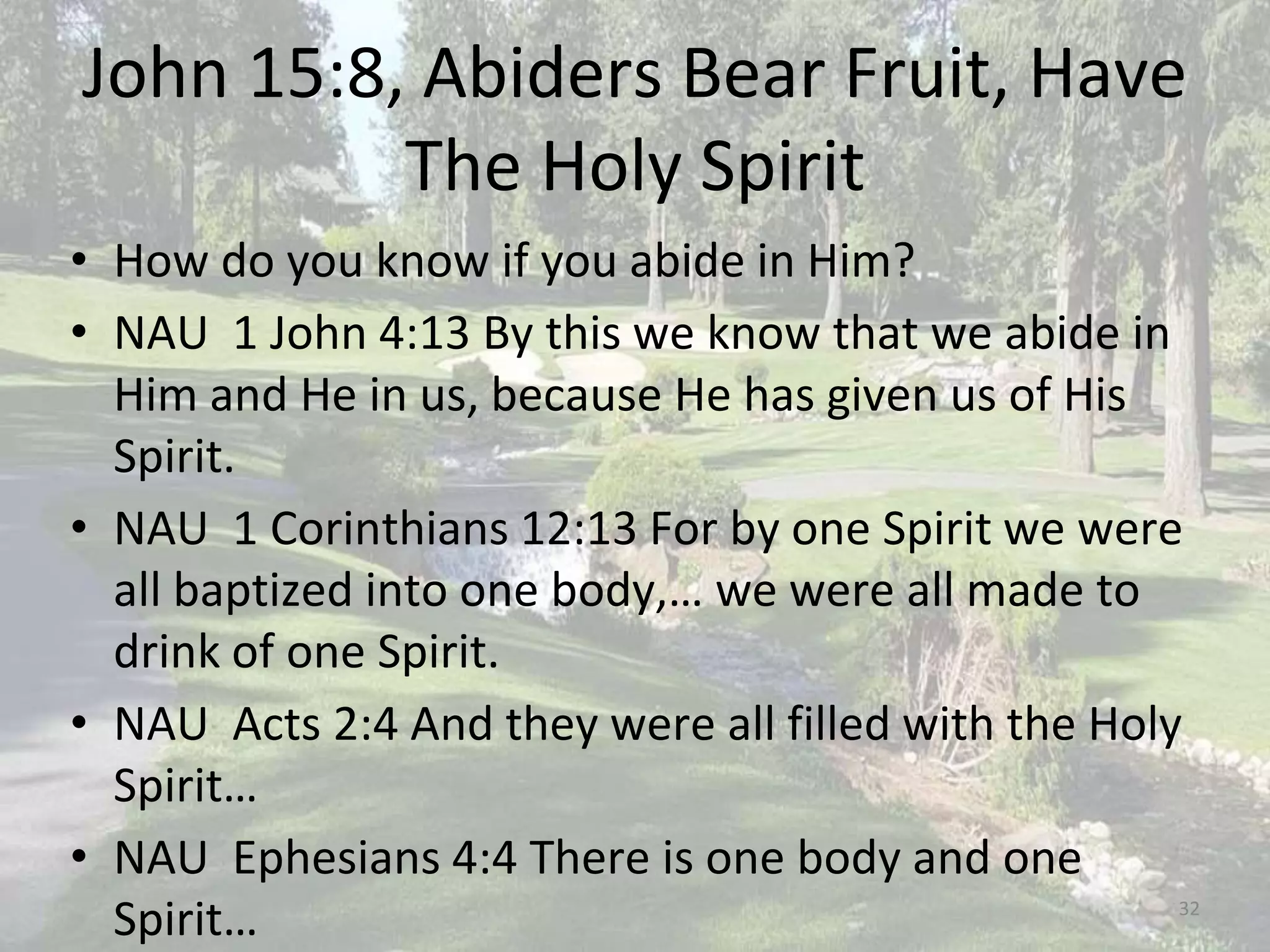 John 15:1-8, Difficult passage, Israel vine, Jesus True Vine; Unbelievers get burned, lifted up ...