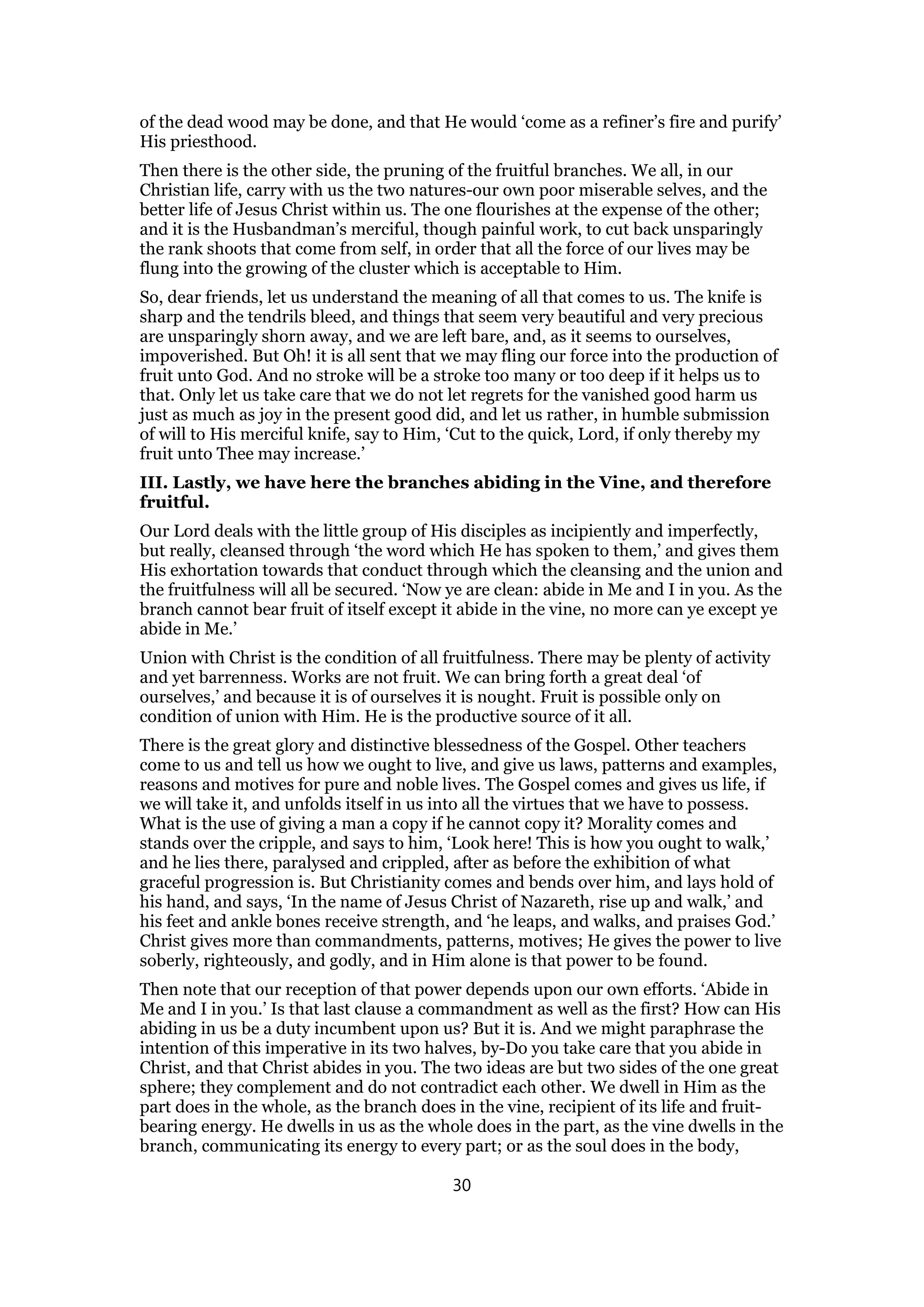 John 15 commentary | PDF