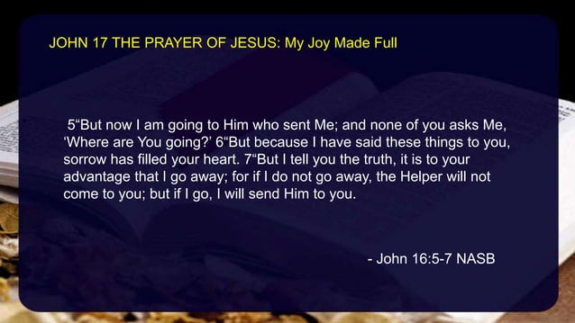 John 17 the prayer of jesus pm | PPTX | Christianity | Religion ...