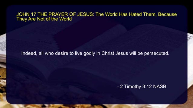John 17 the prayer of jesus pm | PPTX | Christianity | Religion ...