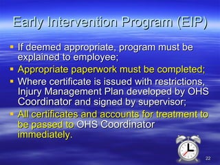 John 1 Guide To Injury Management 2011.Ppt Updated | PPT