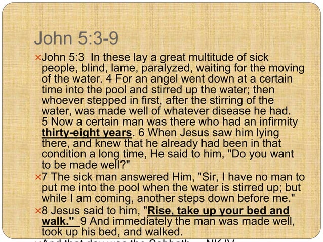 John 5, Jesus’ Deity; “Jesus Never Said He Was God”; 5 Requirements For ...