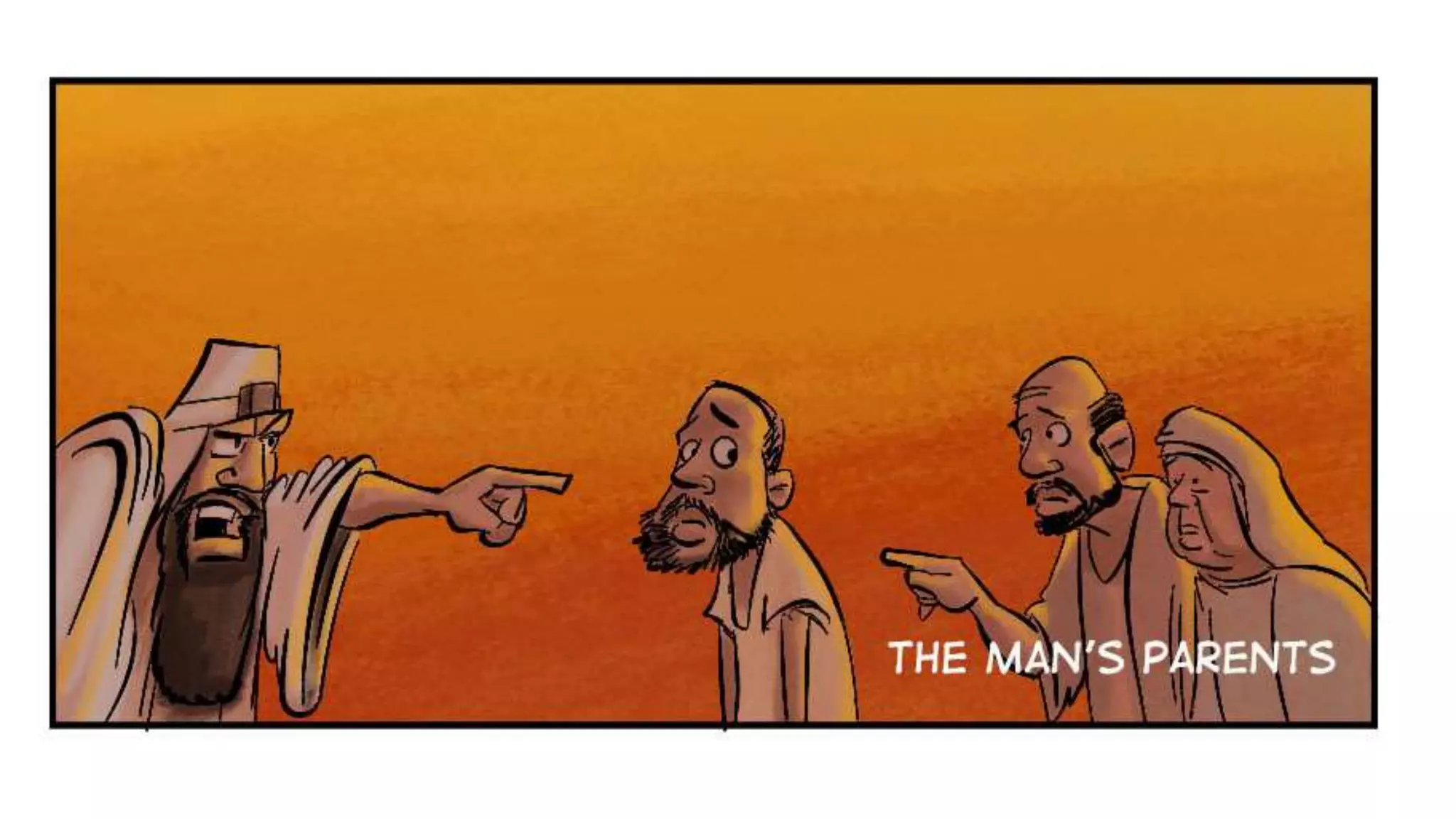 Jesus Heals the Blind Man | John 9:1-34 | PPTX