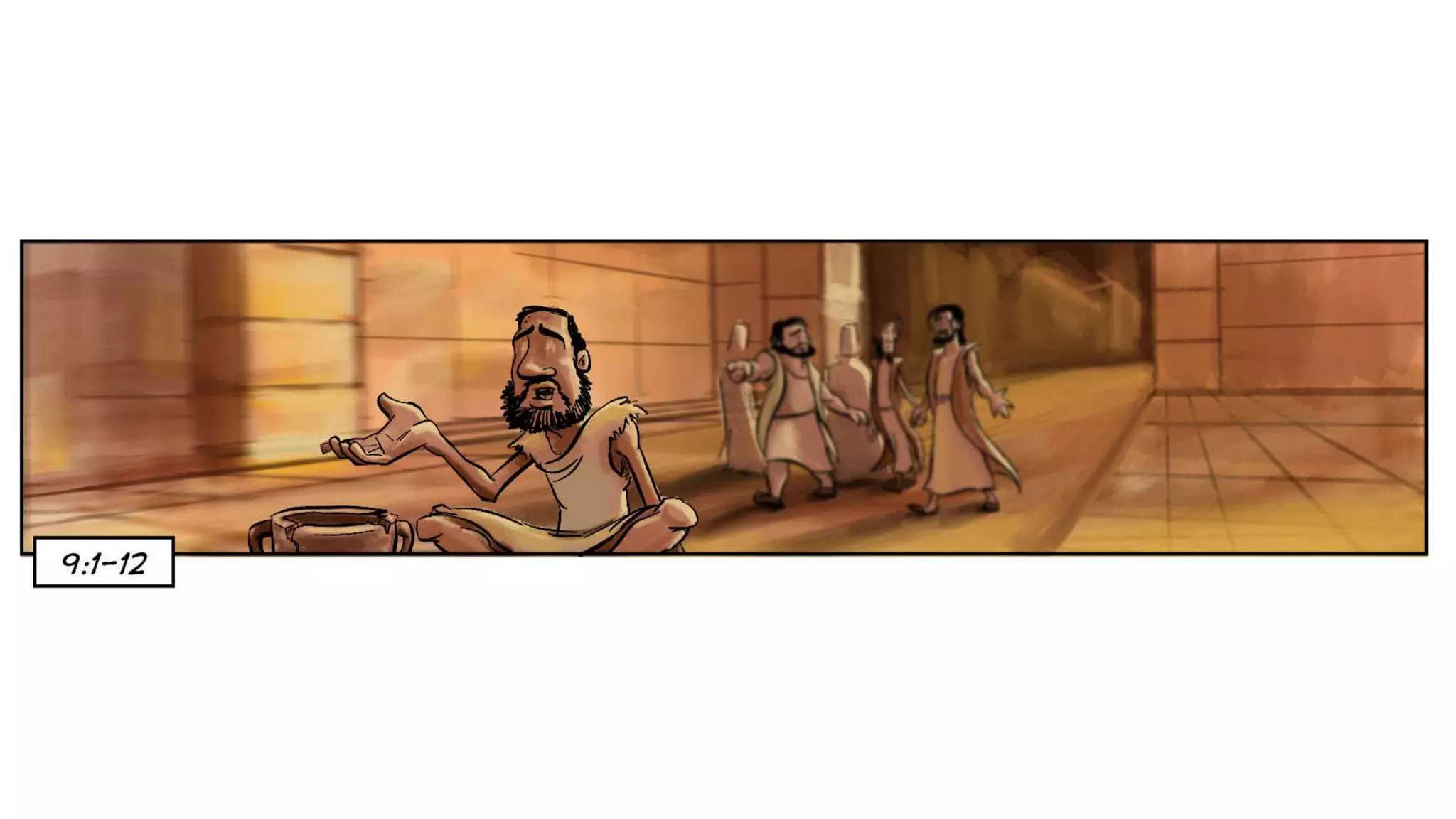 Jesus Heals the Blind Man | John 9:1-34 | PPTX