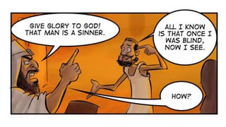 Jesus Heals the Blind Man | John 9:1-34 | PPTX