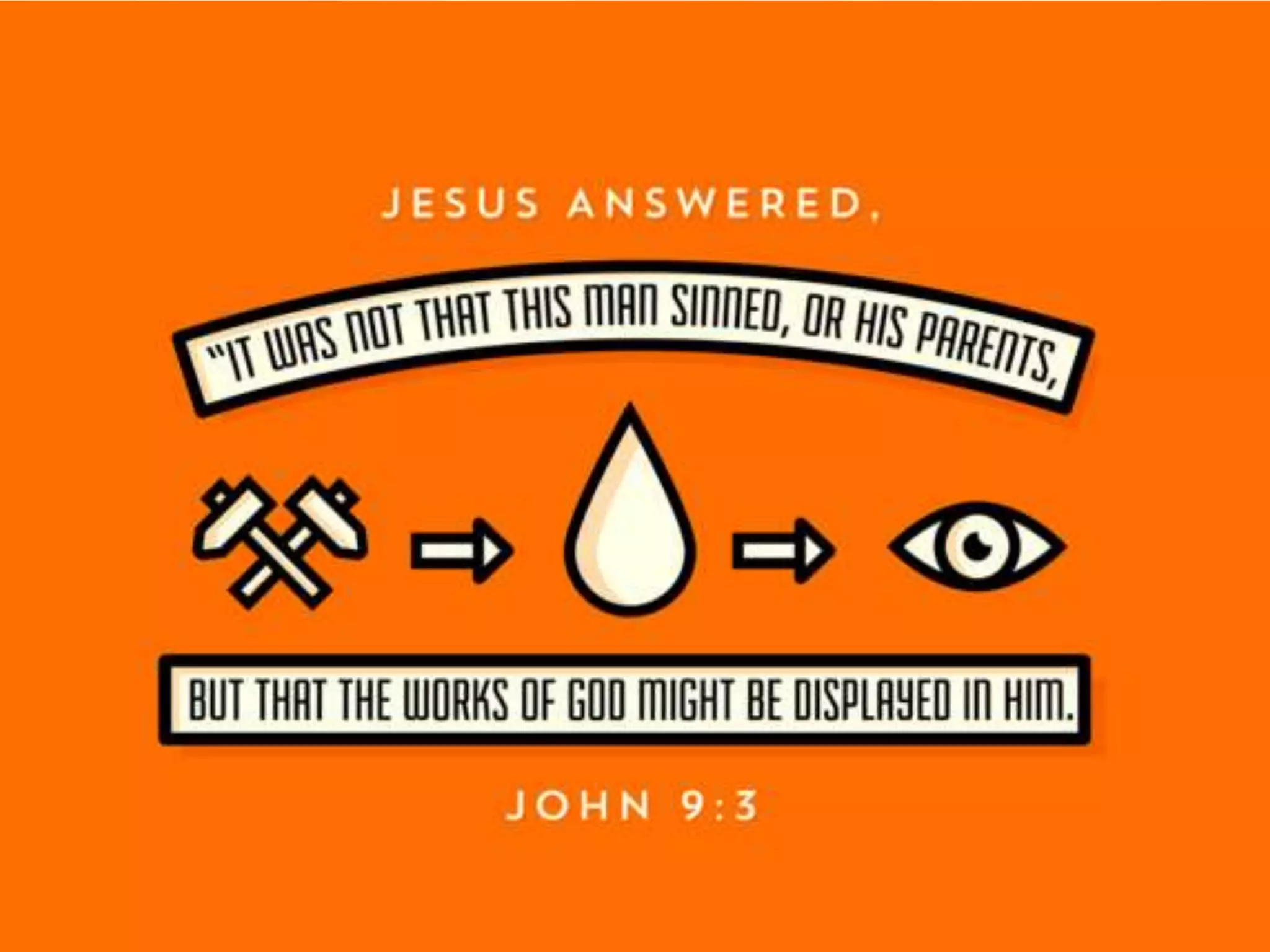 John 9, Children And The Sins Of The Parents, Miracle 6, Man Born Blind ...