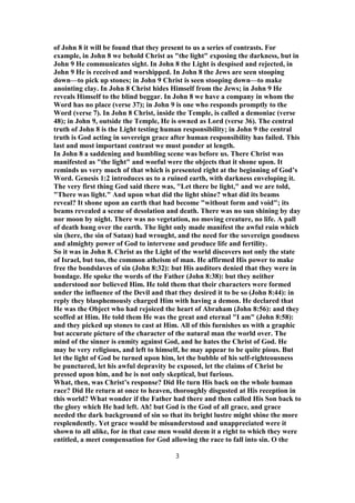 John 9 commentary | PDF