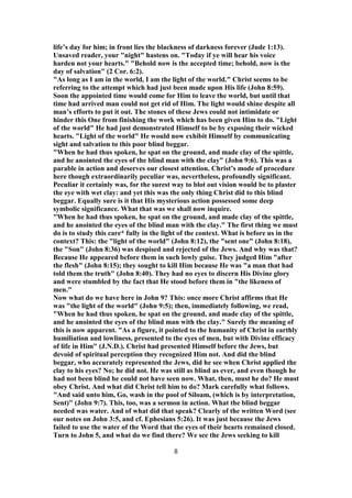 John 9 commentary | PDF