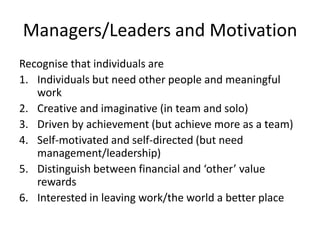 John Adair And Leadership Skills -Motivation and Decision Making | PPTX