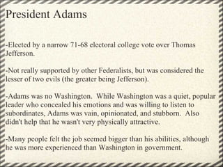John adams federalist | PPT