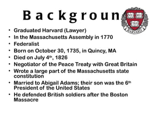 John adams powerpoint word | PPT