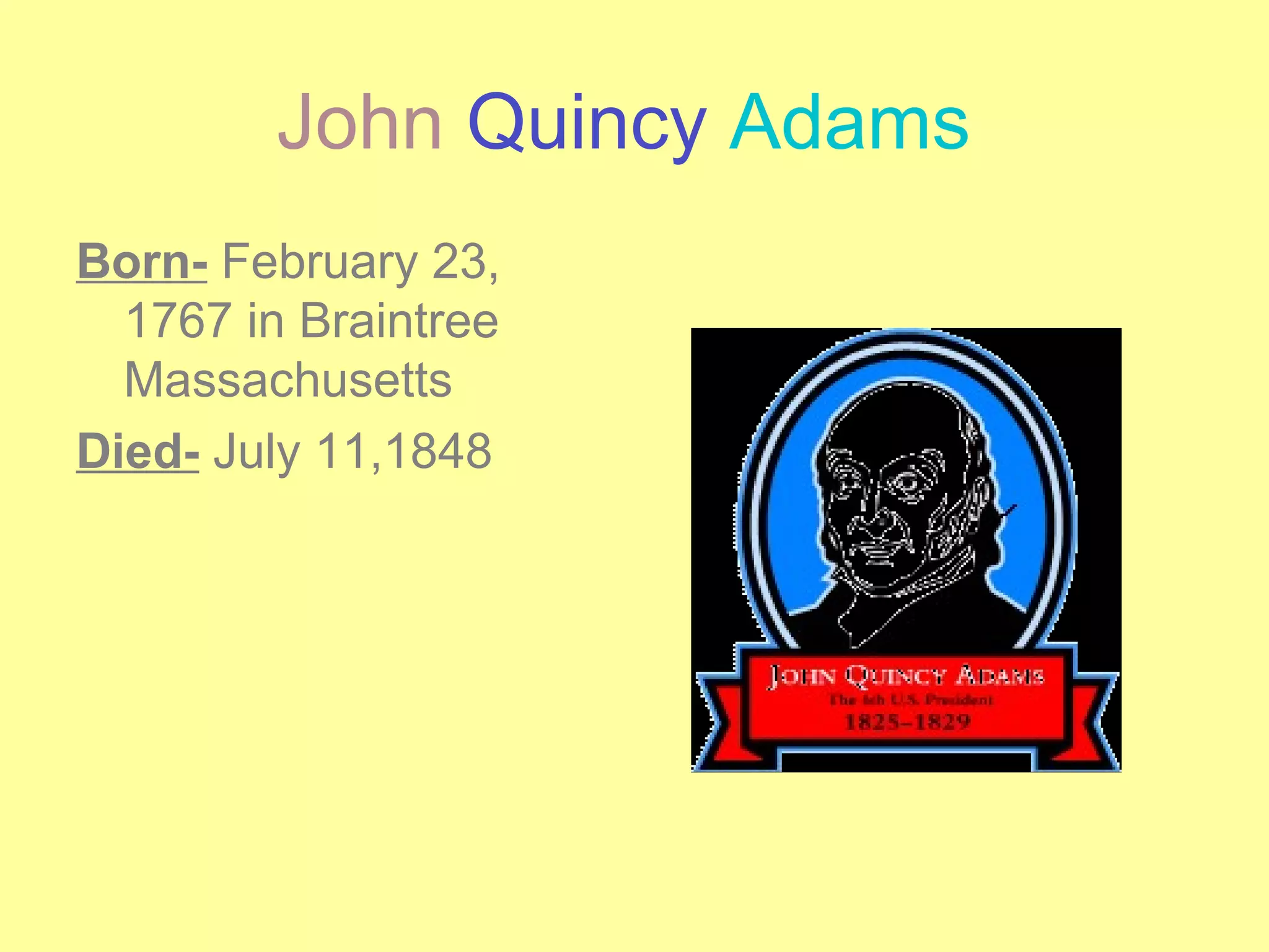 John adams quincy | PPT