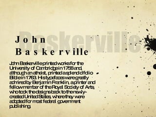 Johnbaskerville | PPT