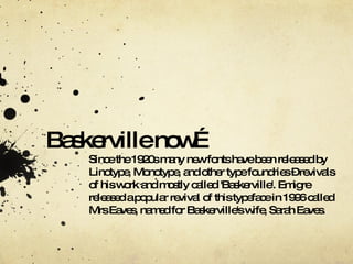 John Baskerville | PPT