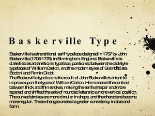 John Baskerville | PPT