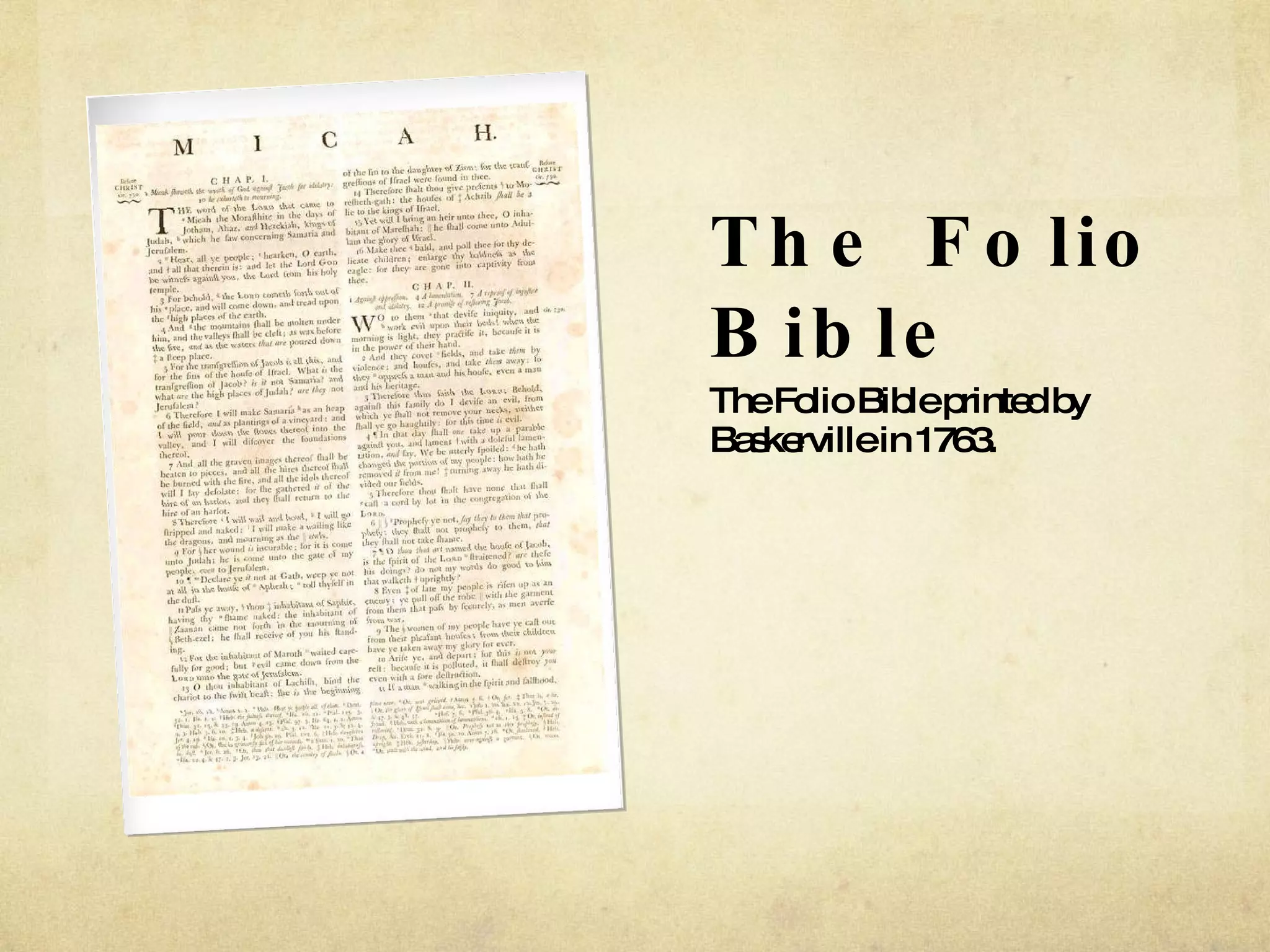 John Baskerville | PPT