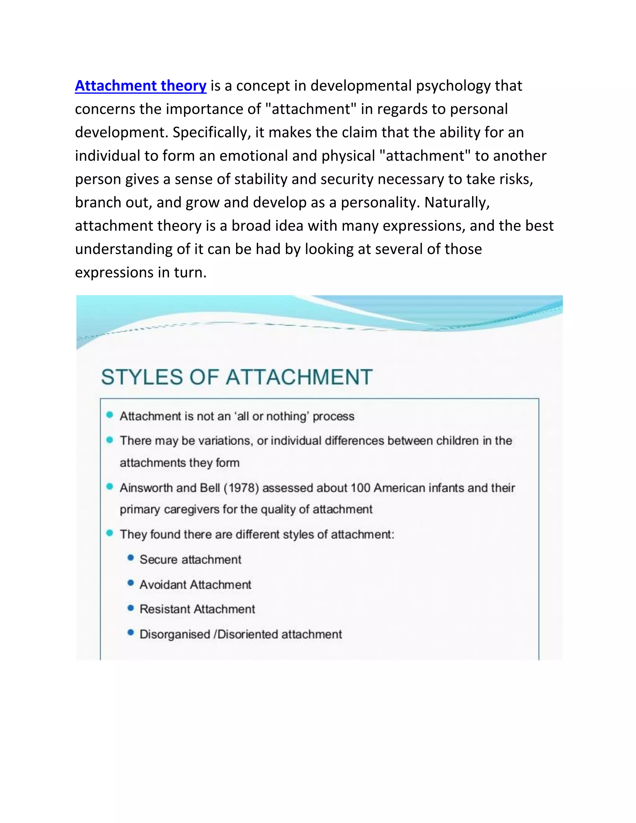 John bowlby attachment_theory | PDF