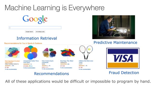 John Bronskill - Machine Learning Is Everywhere | PPT