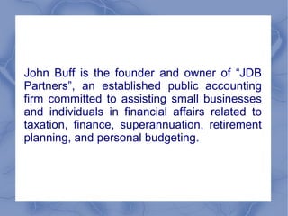 John Buff | PPT