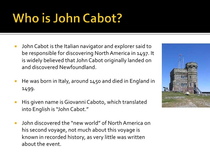 John Cabot
