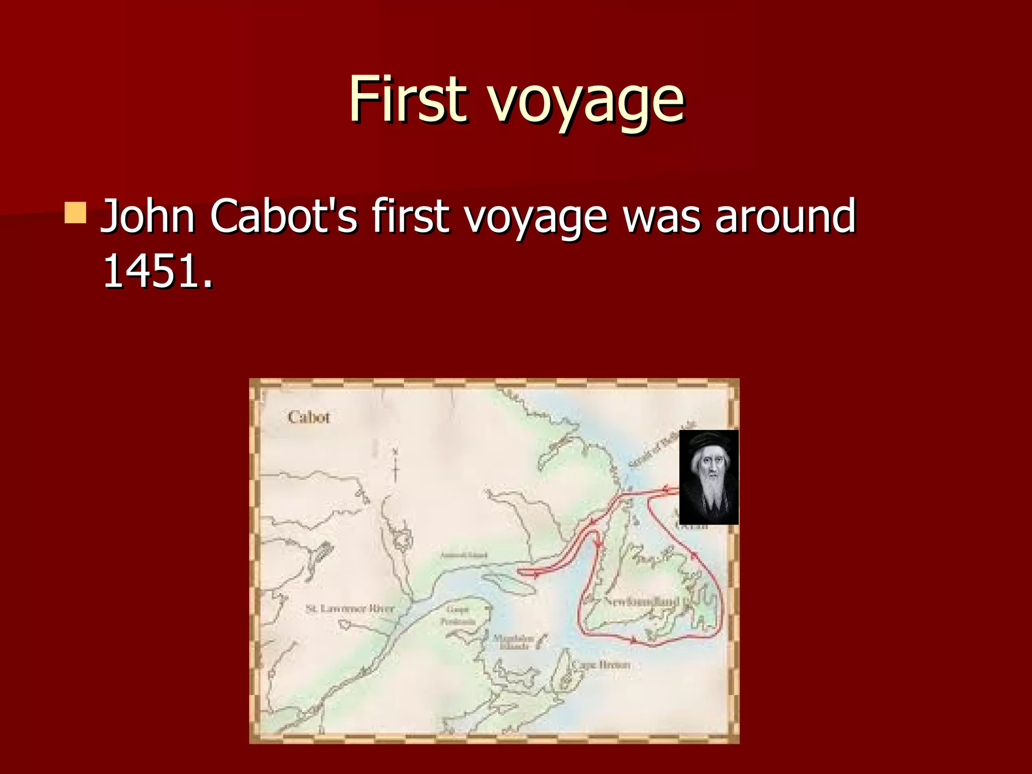 John cabot | PPT