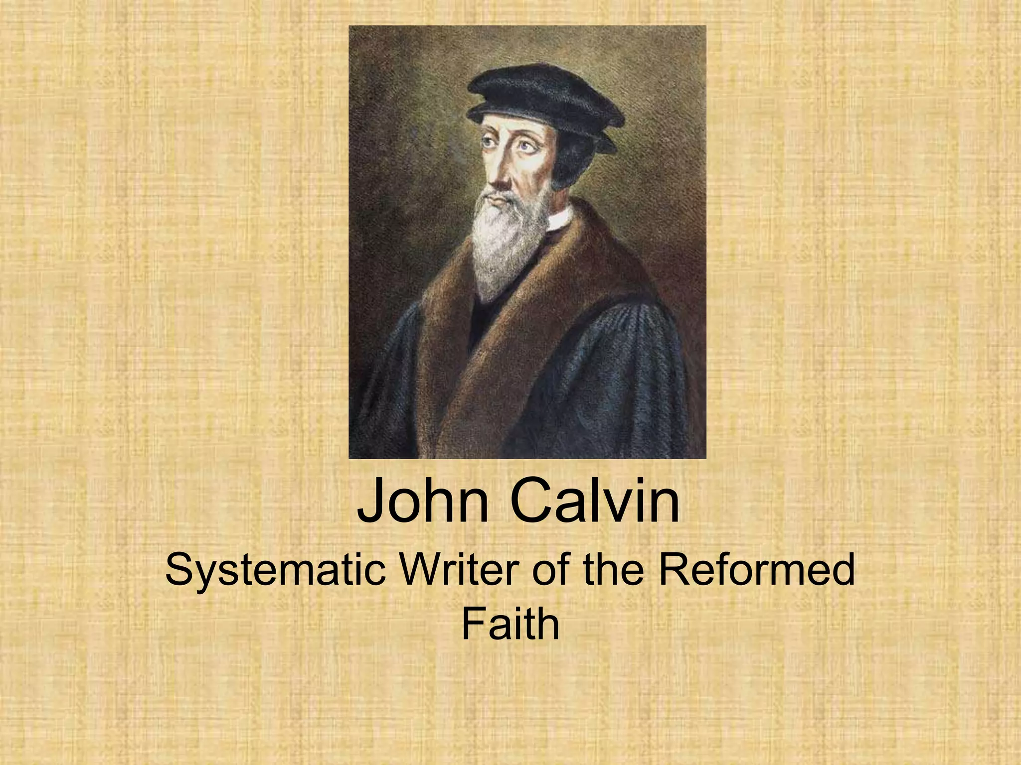 John calvin | PPTX