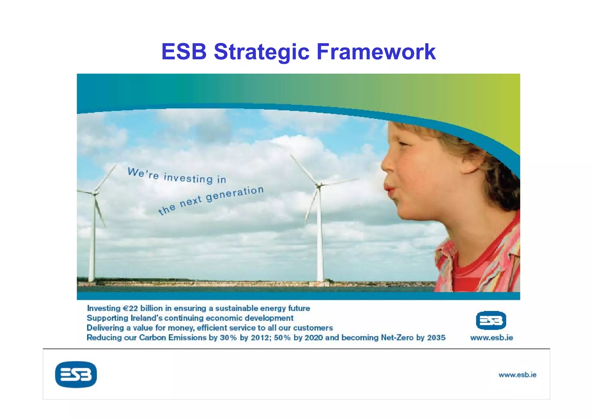 John Campion - ESB Strategic Framework | PPT