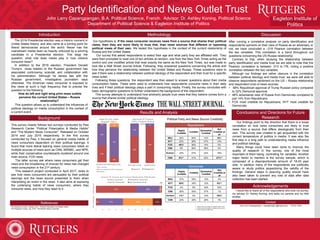 PARTY IDENTIFICATION AND NEWS OUTLET TRUST | PPT